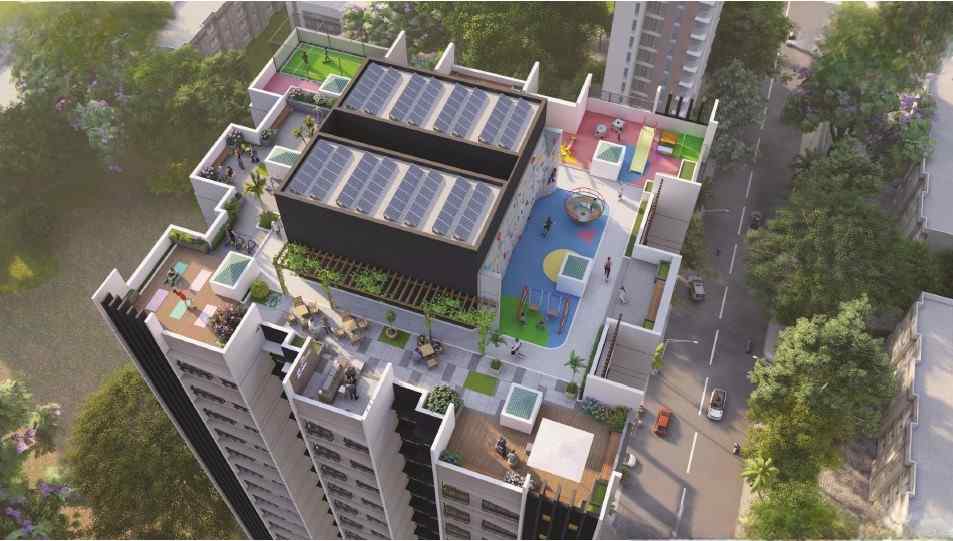 Check [ Om Sai Kutir Ressidency ] Amenities of 1 bhk Flats